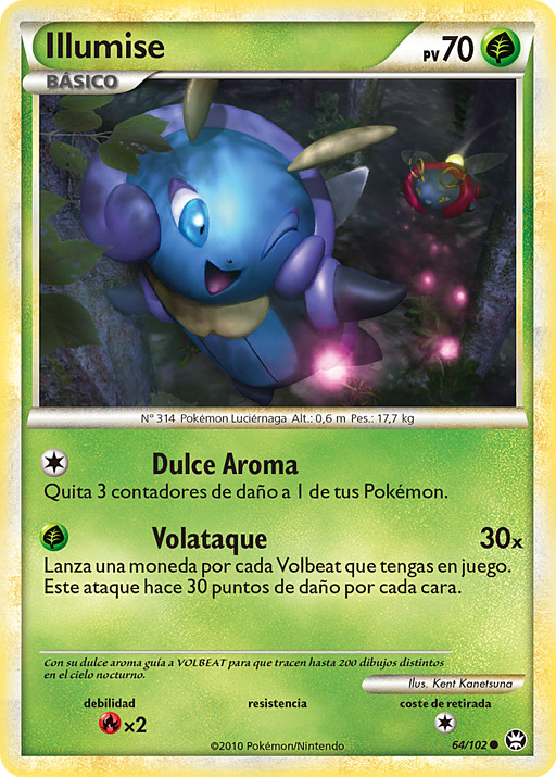 Illumise (Triunfadores TCG) - WikiDex, la enciclopedia Pokémon