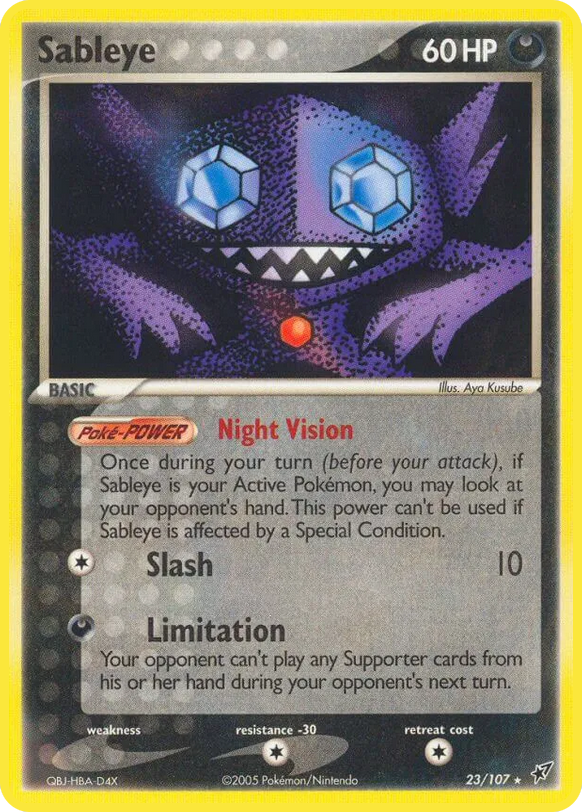 Sableye (Deoxys TCG) - WikiDex, la enciclopedia Pokémon