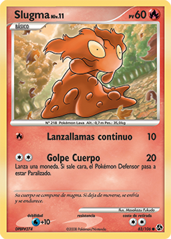 Slugma (Grandes Encuentros TCG) - WikiDex, la enciclopedia Pokémon