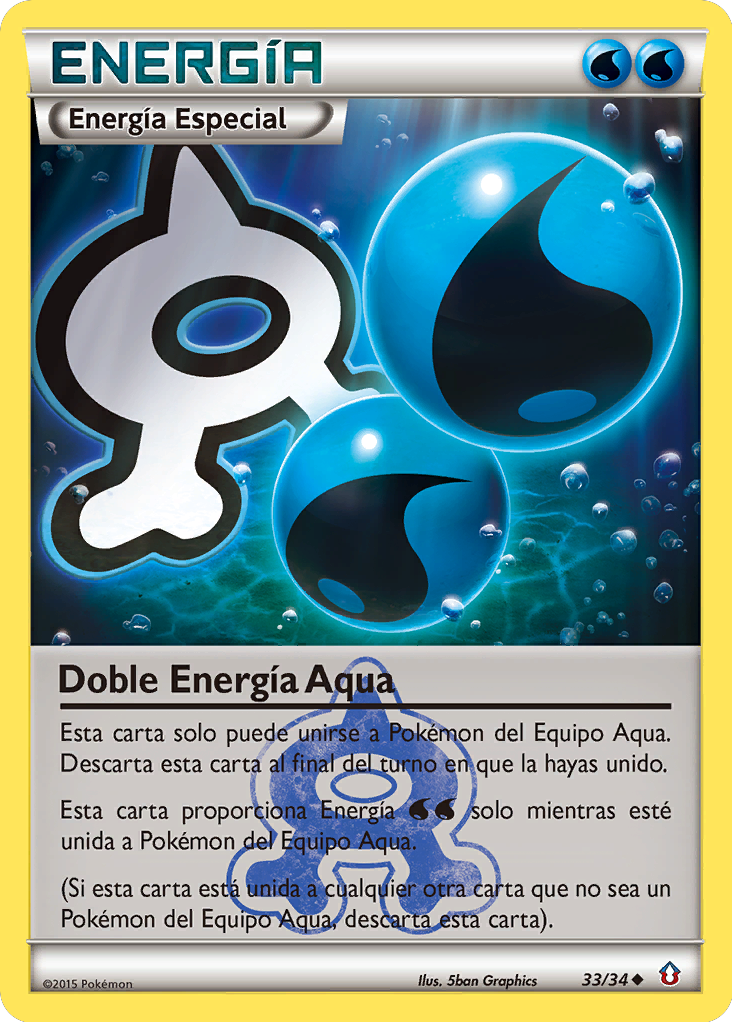 Doble Energía Aqua (TCG) - WikiDex, la enciclopedia Pokémon