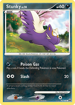 Stunky (Majestic Dawn TCG) - WikiDex, la enciclopedia Pokémon
