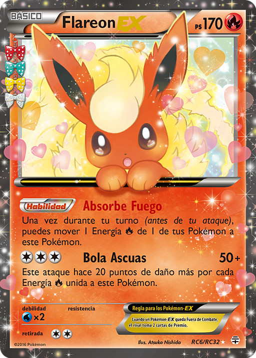 Flareon-EX (Generaciones TCG) - WikiDex, la enciclopedia Pokémon