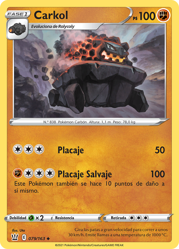 Carkol (Estilos de Combate TCG) - WikiDex, la enciclopedia Pokémon
