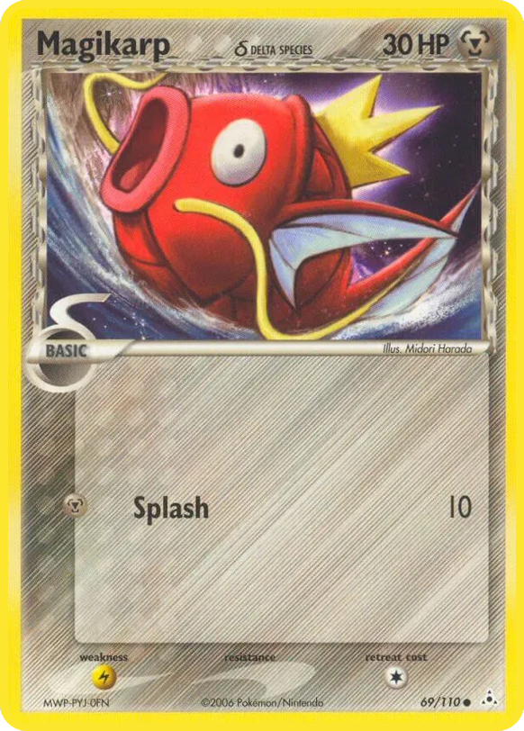Magikarp δ (Holon Phantoms TCG) - WikiDex, la enciclopedia Pokémon