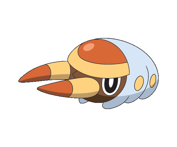 Archivo:Grubbin (anime SL).png - WikiDex, la enciclopedia Pokémon