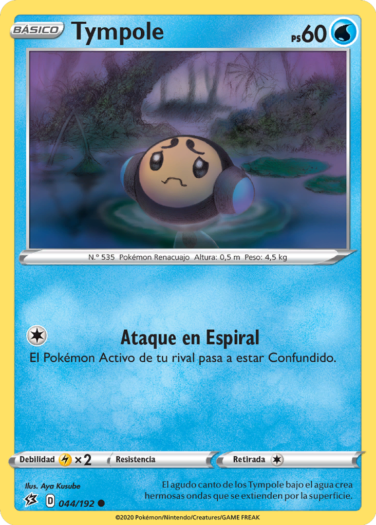Tympole (Choque Rebelde TCG) - WikiDex, la enciclopedia Pokémon