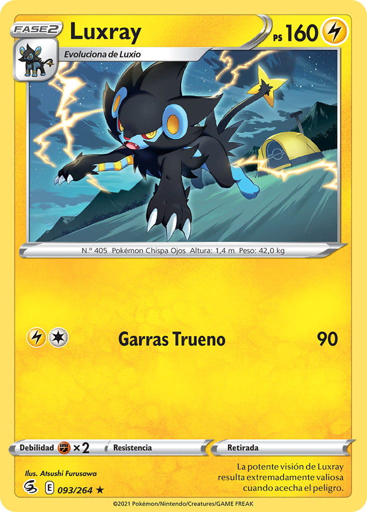 Luxray (Golpe Fusión TCG) - WikiDex, la enciclopedia Pokémon