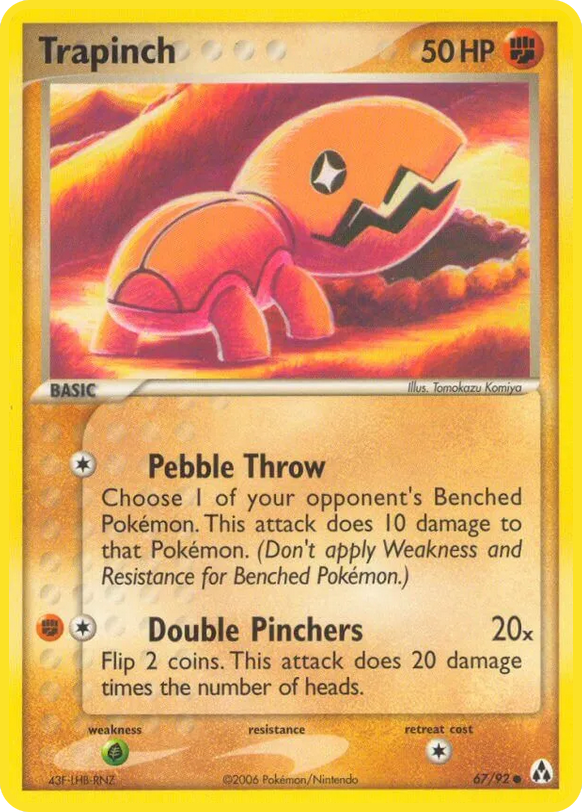 Trapinch (Legend Maker TCG) - WikiDex, la enciclopedia Pokémon