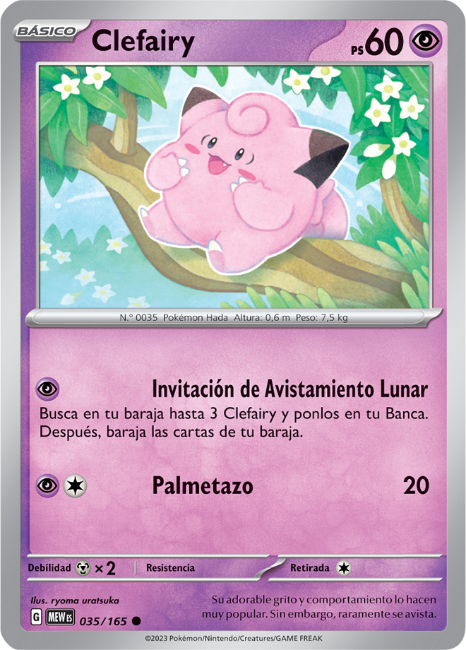 Clefairy (151 TCG) - WikiDex, la enciclopedia Pokémon