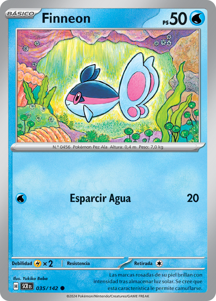 Finneon (Corona Astral TCG) - WikiDex, la enciclopedia Pokémon
