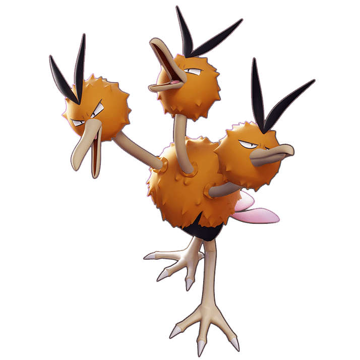 Archivo:Artwork Dodrio UNITE.png - WikiDex, la enciclopedia Pokémon