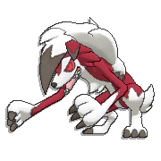 Archivo:Lycanroc nocturno SL.png - WikiDex, la enciclopedia Pokémon