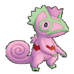 Archivo:Artwork Kecleon morado MM.png - WikiDex, la enciclopedia Pokémon