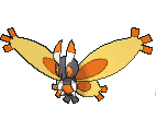 Archivo:Mothim XY.png - WikiDex, la enciclopedia Pokémon