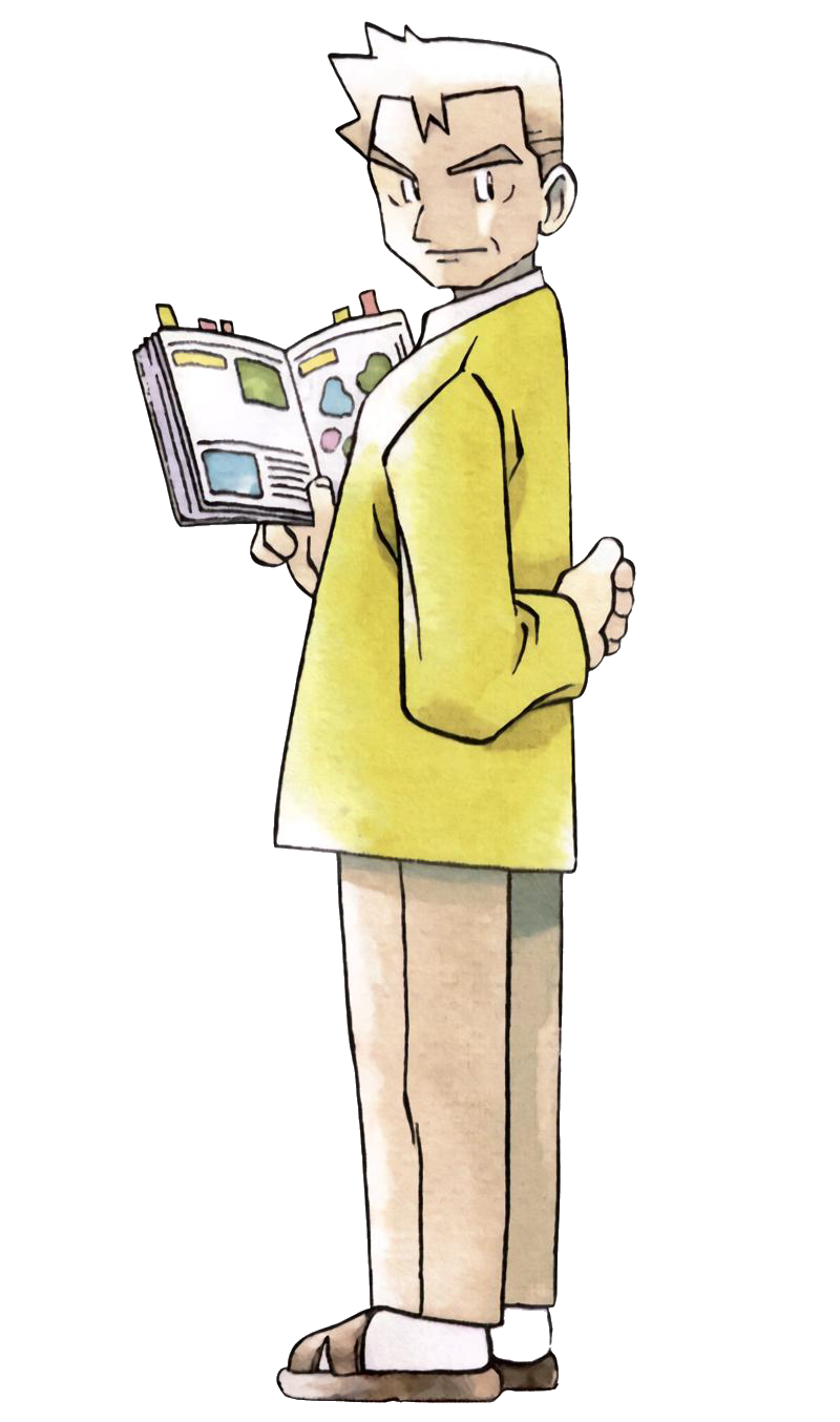 Archivo:Artwork Profesor Oak OPC.png - WikiDex, la enciclopedia Pokémon