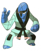 Archivo:Sawk.png - WikiDex, la enciclopedia Pokémon