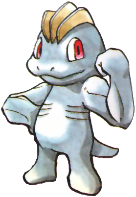 Archivo:Machop en la primera generación.png - WikiDex, la enciclopedia Pokémon