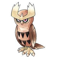 Archivo:Noctowl.png - WikiDex, la enciclopedia Pokémon