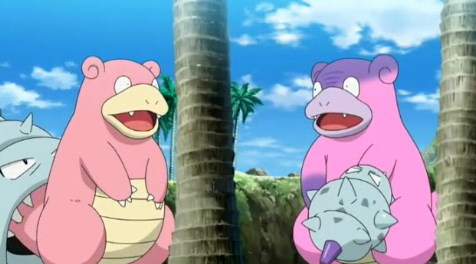 Archivo:EP1186 Slowbro de Galar.png - WikiDex, la enciclopedia Pokémon