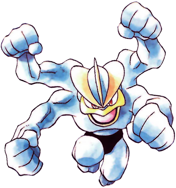Archivo:Machamp en la primera generación.png - WikiDex, la enciclopedia ...