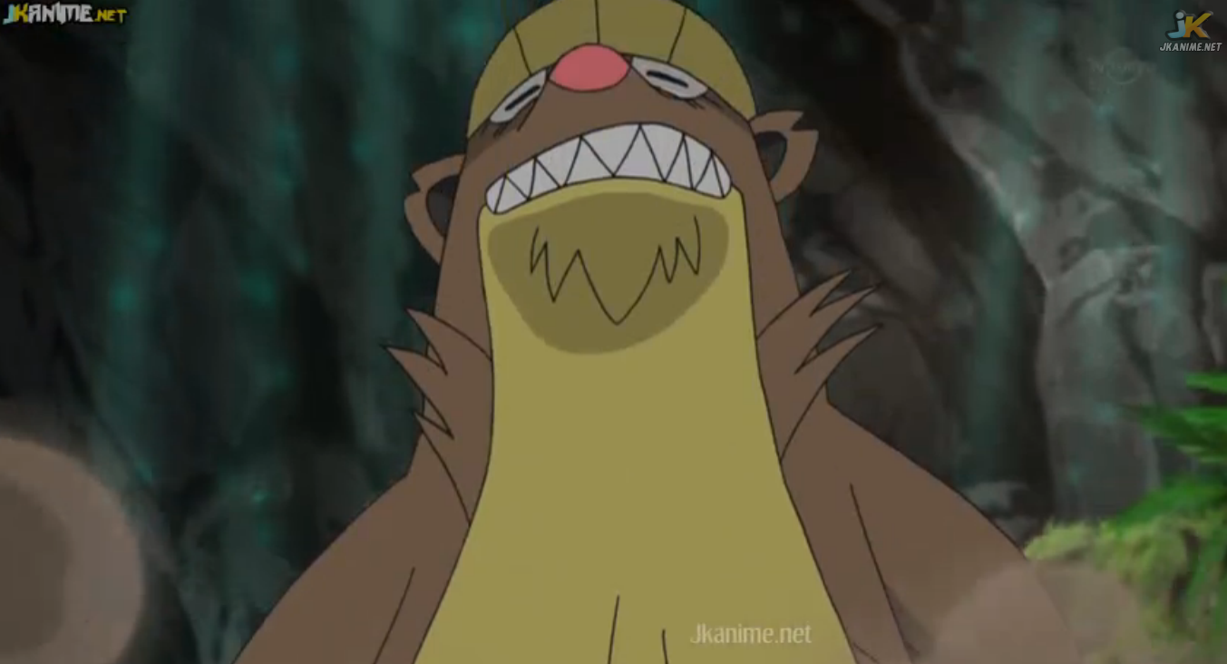 Archivo:EP952 Gumshoos 1.png - WikiDex, la enciclopedia Pokémon