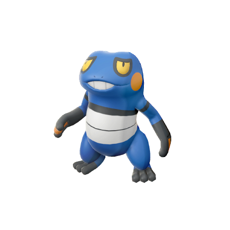 Archivo:Croagunk LPA hembra.png - WikiDex, la enciclopedia Pokémon