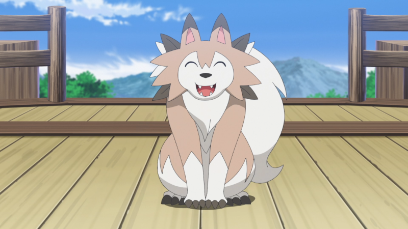 Archivo:EP1334 Lycanroc de Murdock.png - WikiDex, la enciclopedia Pokémon