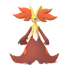 Archivo:Delphox GO.png - WikiDex, la enciclopedia Pokémon