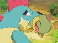 Archivo:EP498 Croconaw usando mordisco.png - WikiDex, la enciclopedia Pokémon