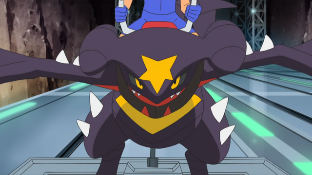 Archivo:EP1004 Pokémontura Garchomp.png - WikiDex, la enciclopedia Pokémon
