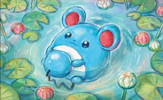 Archivo:Marill flotando.png - WikiDex, la enciclopedia Pokémon