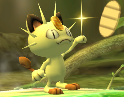 Archivo:Meowth SSBB.jpg - WikiDex, la enciclopedia Pokémon