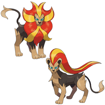 Archivo:Pyroar.png - WikiDex, la enciclopedia Pokémon