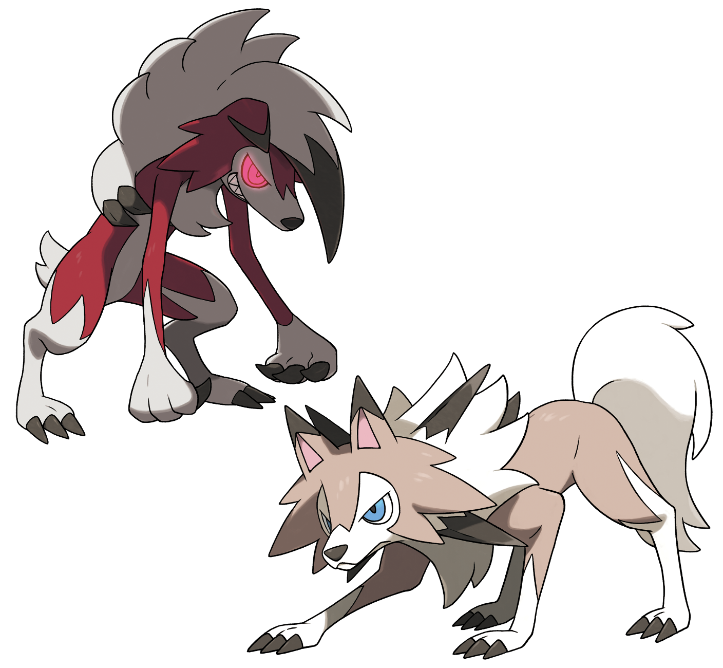 Archivo:Lycanroc.png - WikiDex, la enciclopedia Pokémon