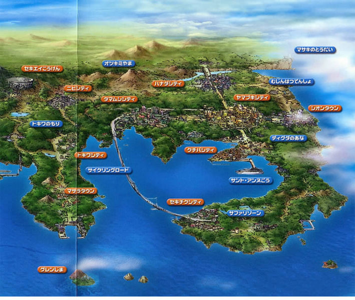 Archivo:Mapa de Kanto en el anime.jpg - WikiDex, la enciclopedia Pokémon