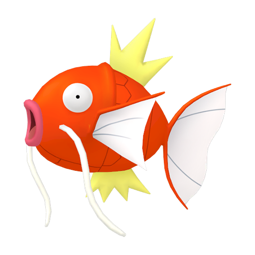 Archivo:Magikarp HOME hembra.png - WikiDex, la enciclopedia Pokémon