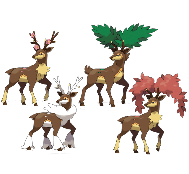 Archivo:Sawsbuck.png - WikiDex, la enciclopedia Pokémon