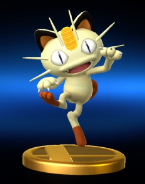 Archivo:Trofeo de Meowth SSB4 (Wii U).png - WikiDex, la enciclopedia ...