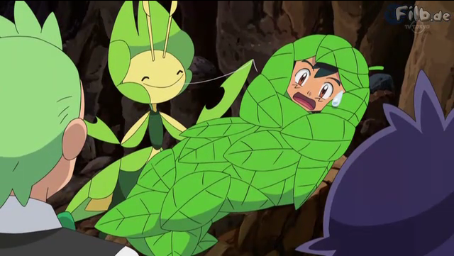 Archivo:EP736 Leavanny de Ash.png - WikiDex, la enciclopedia Pokémon