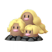 Archivo:Dugtrio de Alola GO.png - WikiDex, la enciclopedia Pokémon