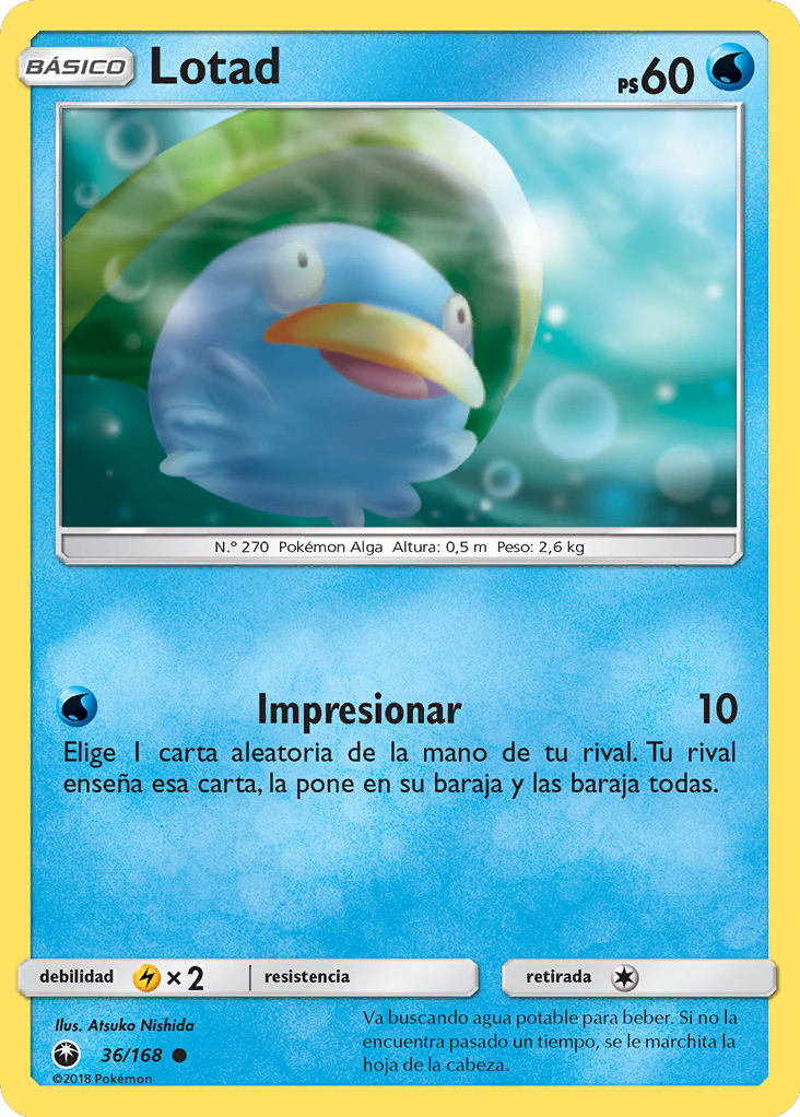 Lotad (Tormenta Celestial TCG) - WikiDex, la enciclopedia Pokémon