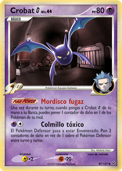 Crobat G (Platino TCG) - WikiDex, la enciclopedia Pokémon
