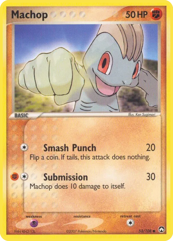 Machop (Power Keepers TCG) - WikiDex, la enciclopedia Pokémon