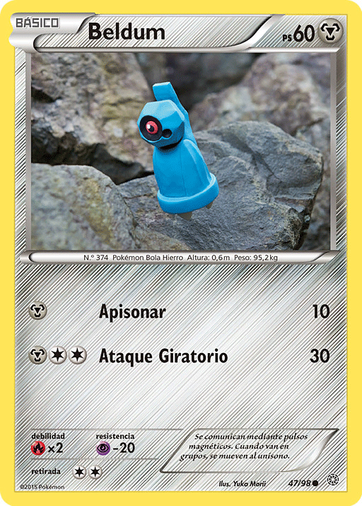 Beldum (Antiguos Orígenes TCG) - WikiDex, la enciclopedia Pokémon