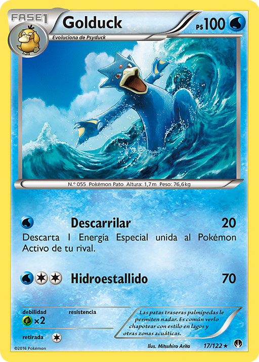 Golduck (TURBOlímite TCG) - WikiDex, la enciclopedia Pokémon