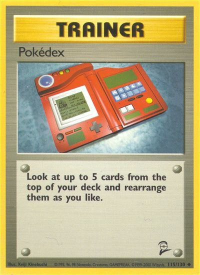 Pokédex (TCG) - WikiDex, la enciclopedia Pokémon