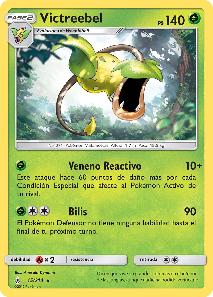 Victreebel (Vínculos Indestructibles TCG) - WikiDex, la enciclopedia ...