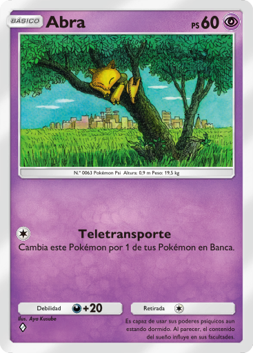 Abra (Genes Formidables TCG Pocket) - WikiDex, la enciclopedia Pokémon