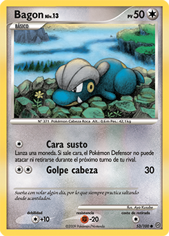 Bagon (Frente Tormentoso TCG) - WikiDex, la enciclopedia Pokémon