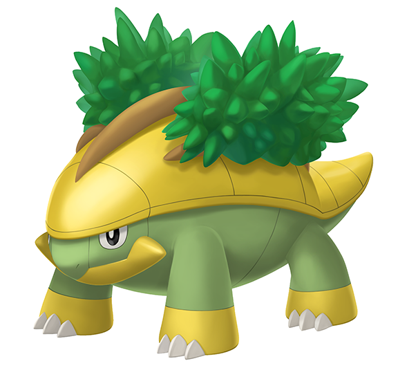 Archivo:Grotle DBPR (Ilustración).png - WikiDex, la enciclopedia Pokémon